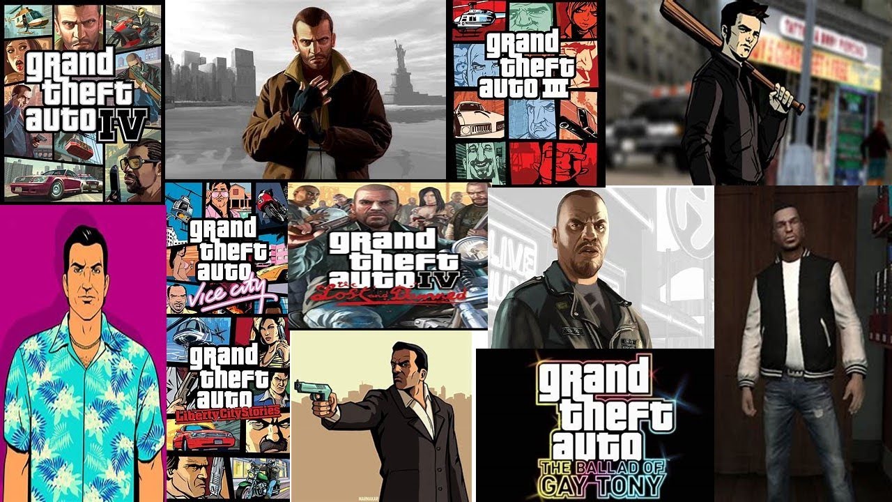 GTA Characters Age & Nationality - YouTube