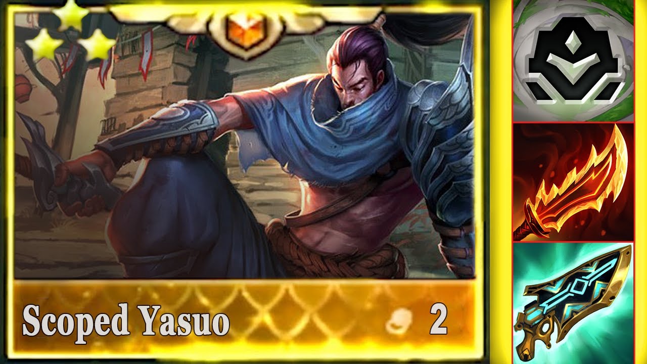 Scoped Yasuo Goes Eqeqeq 8 Duelist Mecha Yasuo ⭐⭐⭐ 3 Star With Scoped