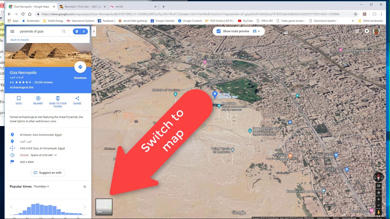 Geo Kids Google Maps Pyramids - YouTube