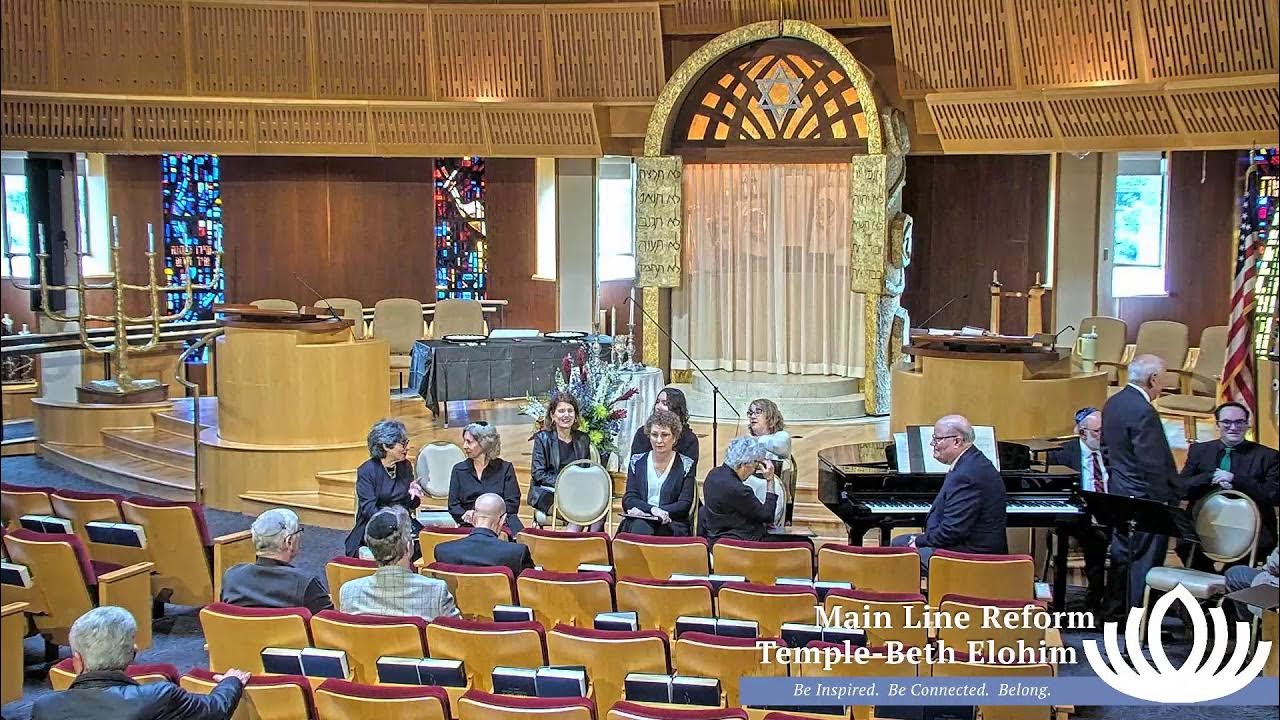 Main Line Reform Temple - Beth Elohim Live Stream - YouTube