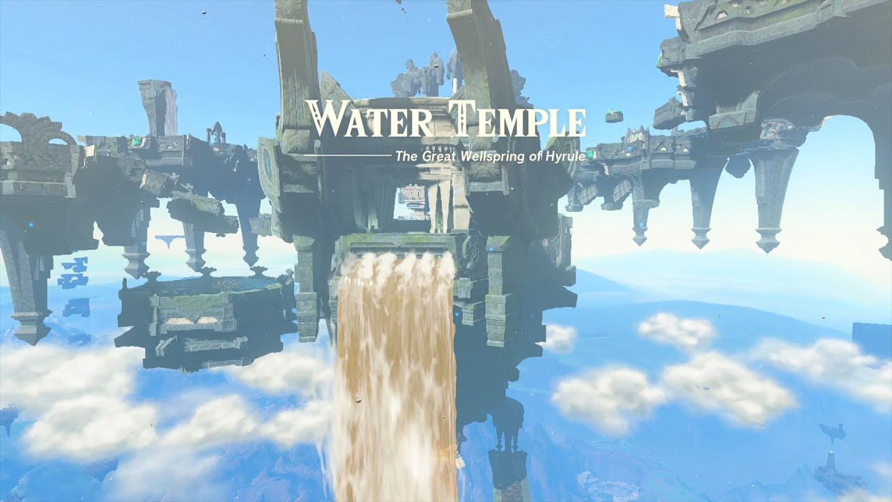 Easy Water Temple | The Legend of Zelda: Tears of the Kingdom | Game ...