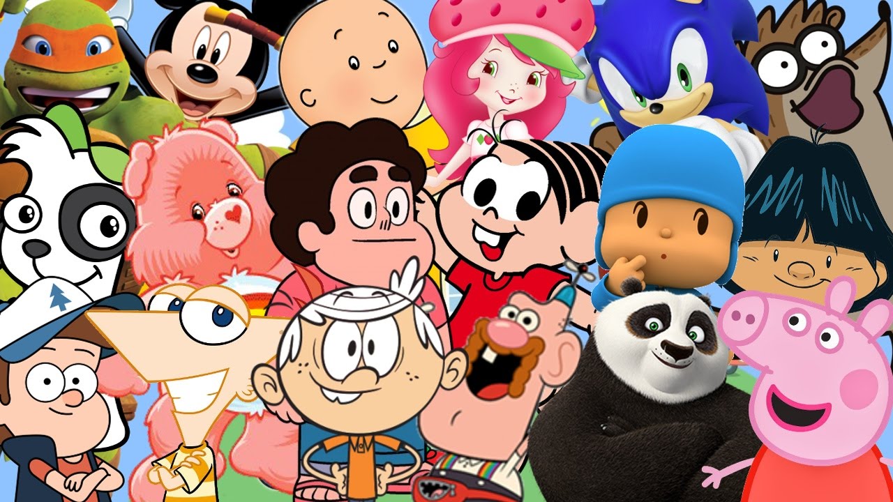 kung fu panda 3 doki pocoyo meu amigãozão mickey moranguinho peppa pig ...