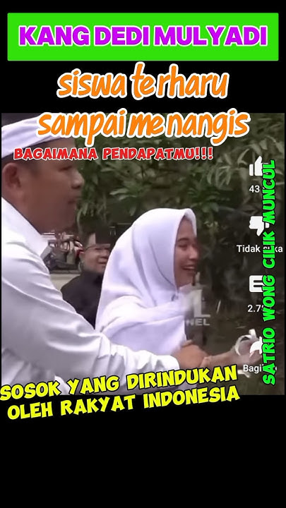 KDM kang dedi Mulyadi terbaru #kdm #kangdedymulyadi #kangdedimulyadichannel - YouTube