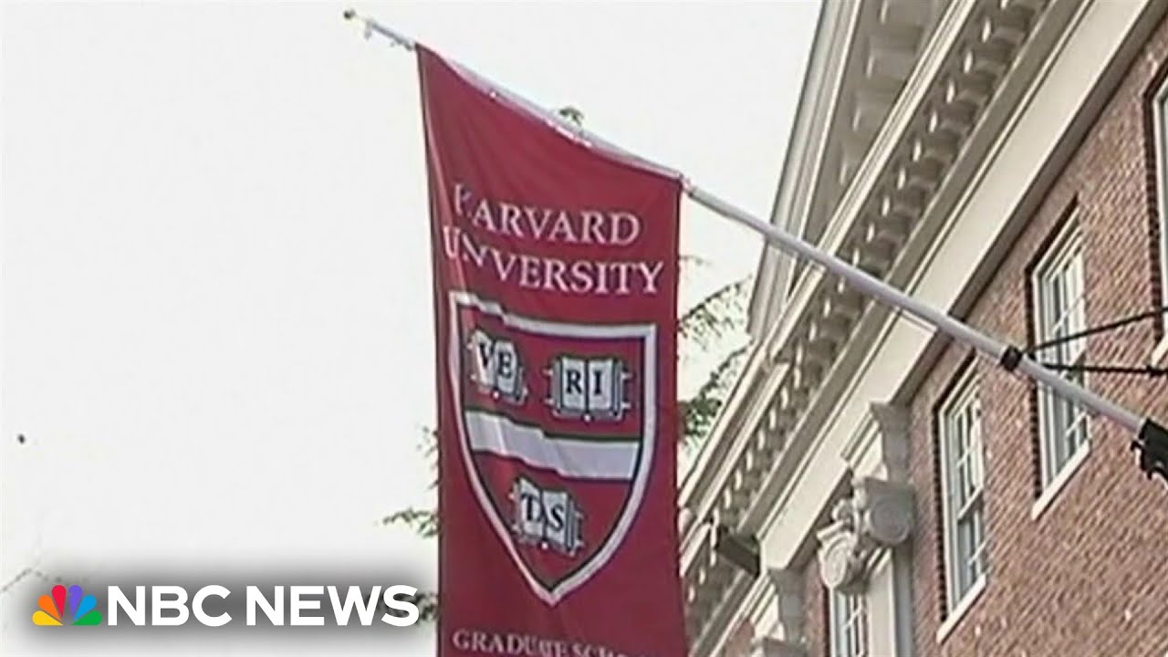 Trump administration blocks Harvard from enrolling international students