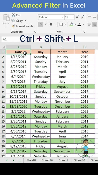 Excel Interview Question Advanced Filter In Excel Excel Exceltips