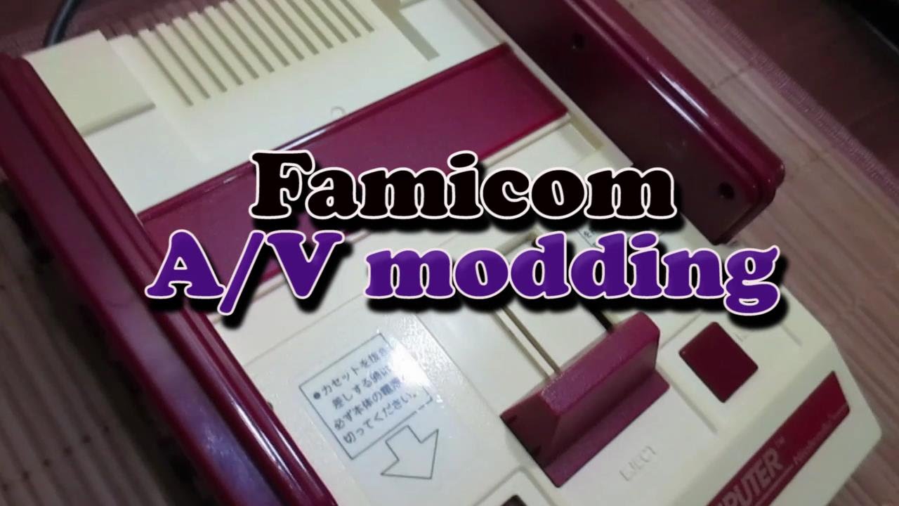 Famicom | A/V Mod - YouTube