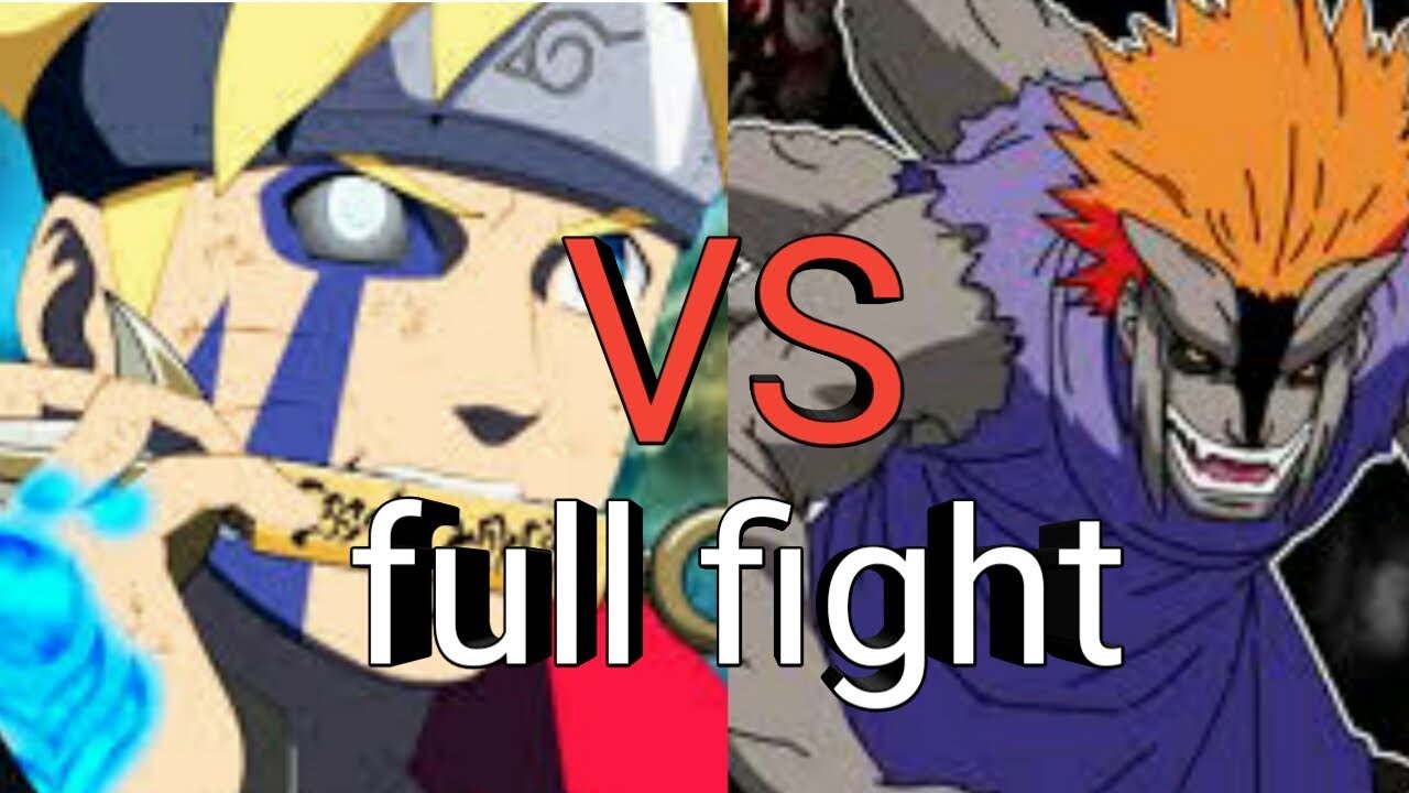 BORUTO VS JUGO FULL FIGHT - YouTube