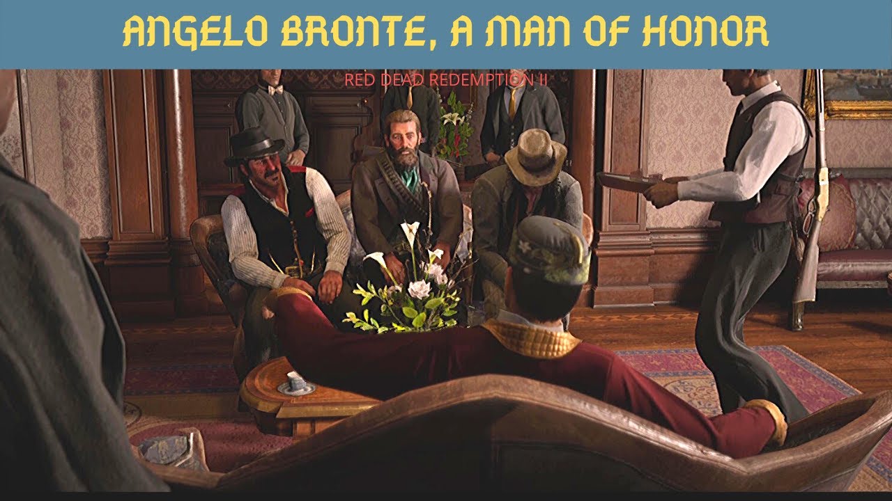 Angelo Bronte, A man of honor- Red Dead Redemption 2 walkthrough ...