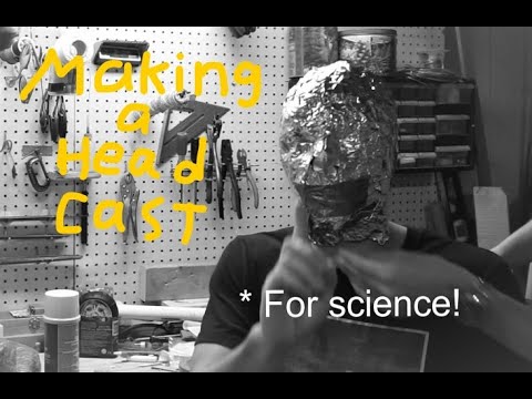Making a Head Cast (or trying to) - YouTube