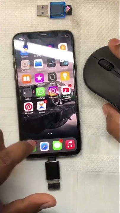 iPhone mouse control. How to use Mouse with iPhone - YouTube