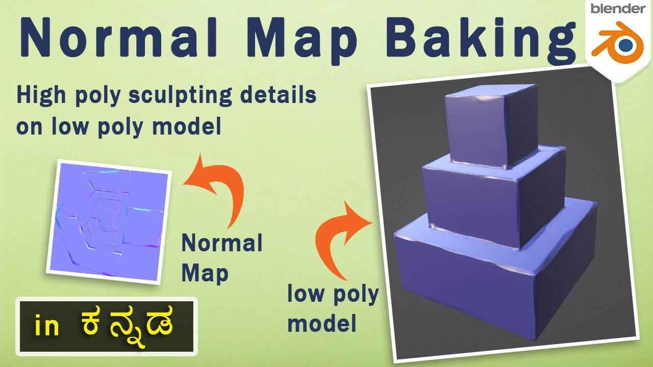 Mastering Normal Map Baking in Blender: Enhancing Low Poly Models with ...