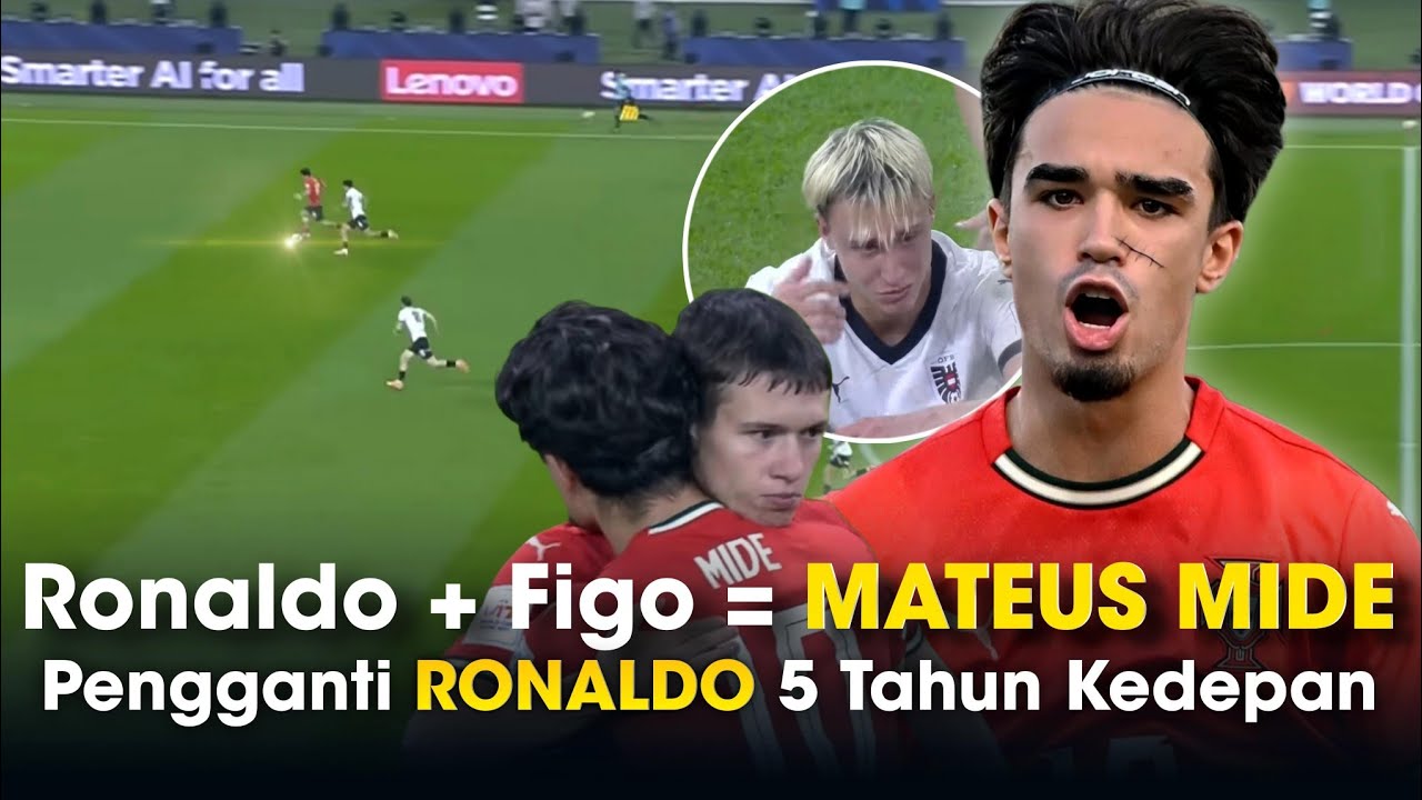 Lebih Edan Dari RONALDO MUDA!! WONDERKID Galak MATEUS MIDE Di Portugal ...