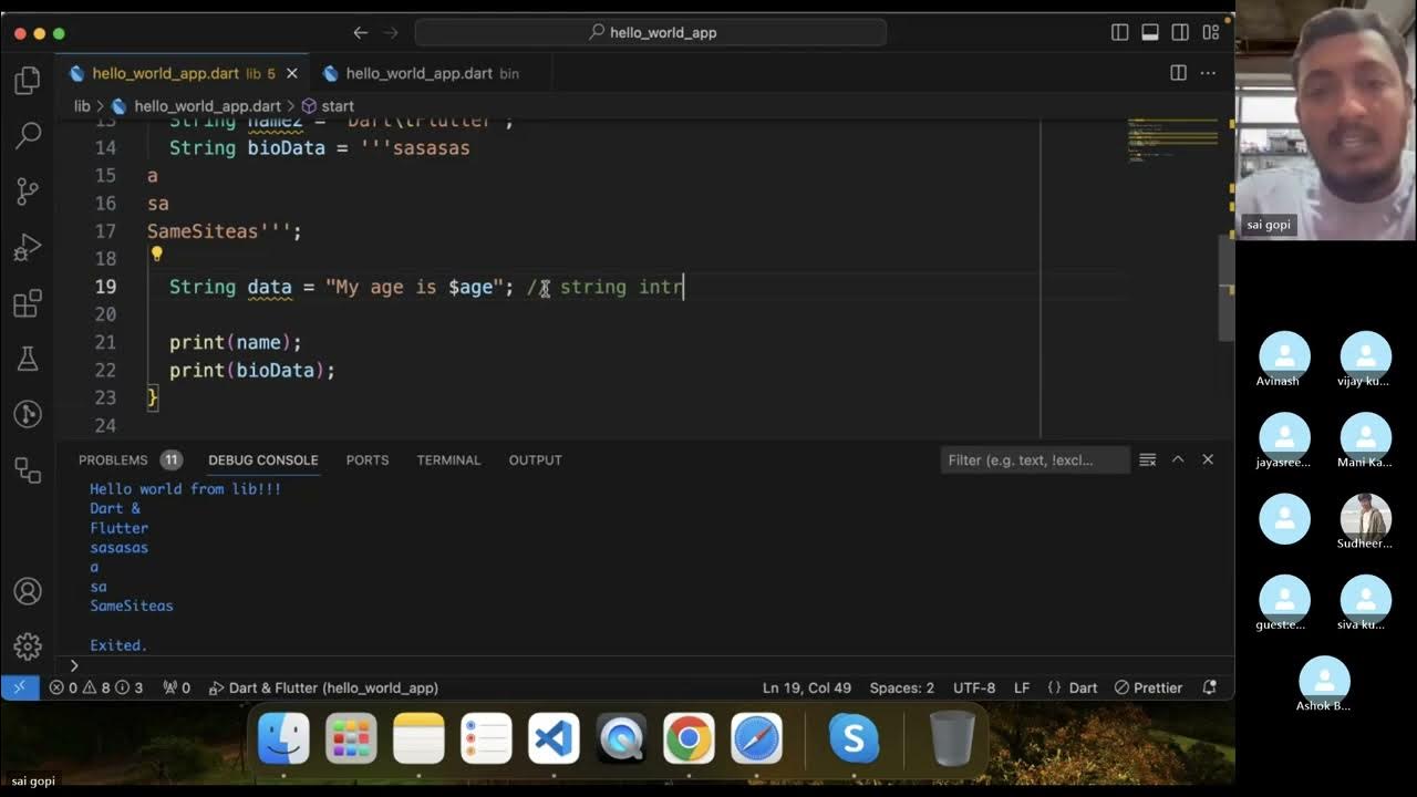 1 variables comments datatypes - YouTube