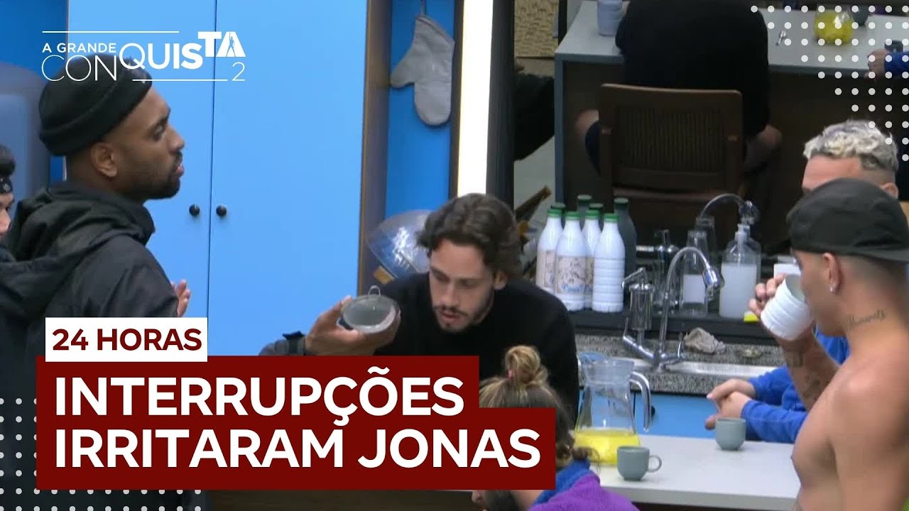 Jonas se incomoda com interrupções de Matheus: "Está se passando" | A ...