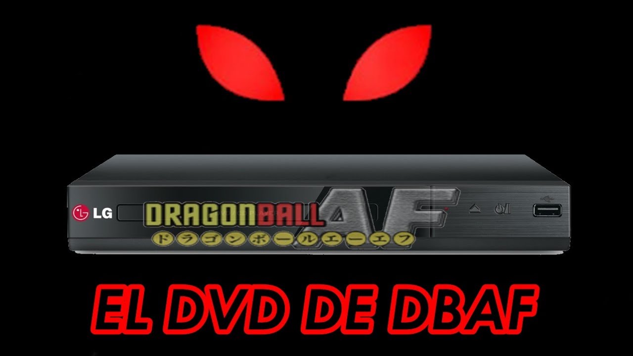 El DVD de Dragon Ball AF Análisis completó - YouTube