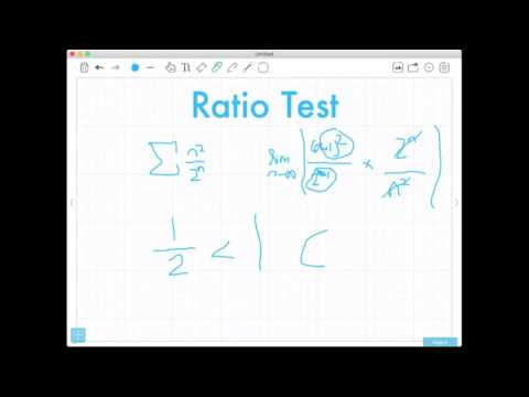 Ratio Test tutorial with examples - YouTube