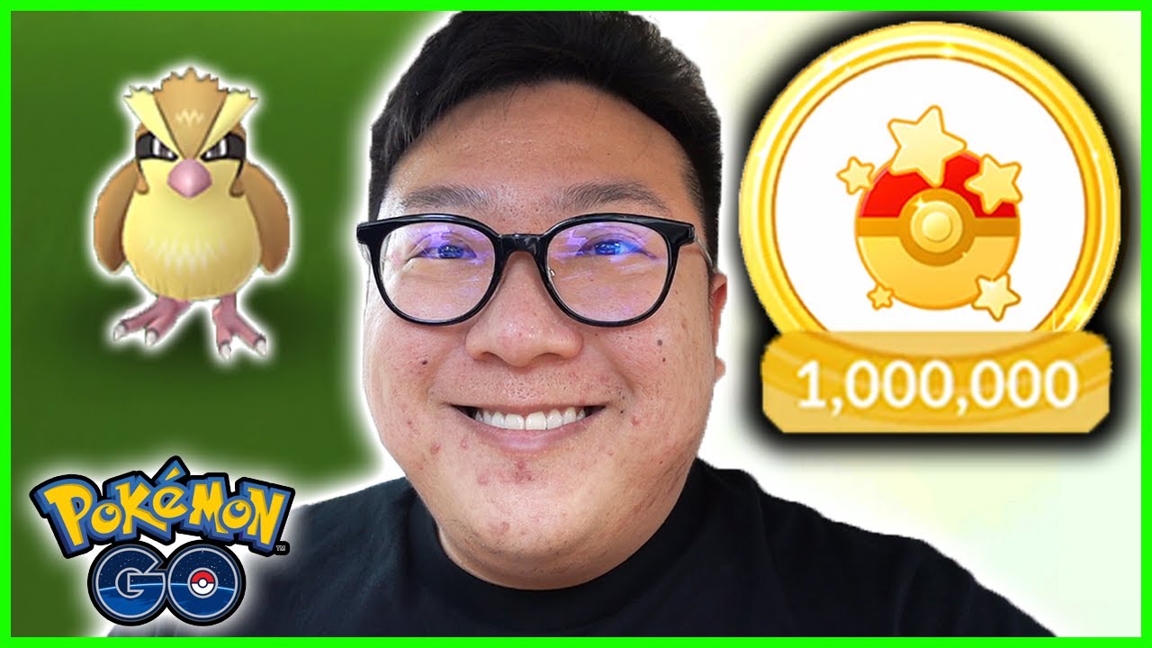 I CAUGHT 1,000,000 POKEMON IN POKEMON GO - YouTube