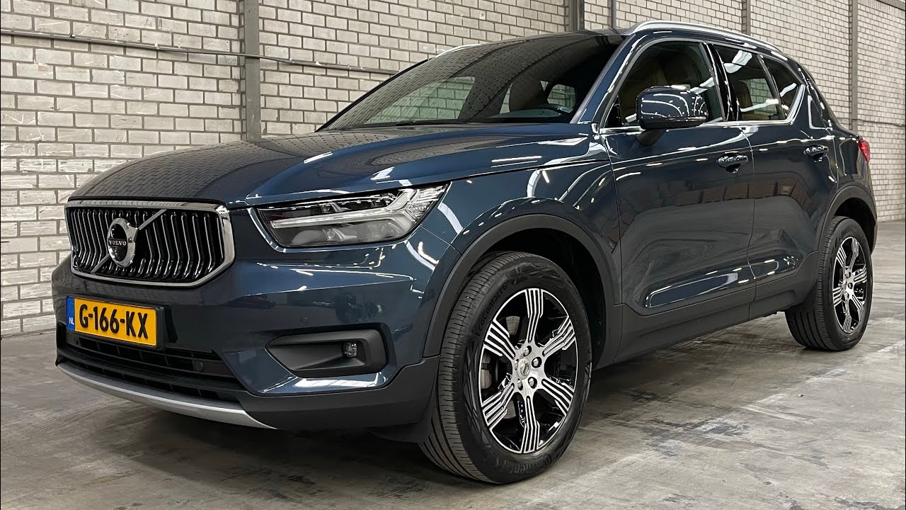 Volvo XC40 T4 190PK Inscription | Denim Blue Metallic - YouTube