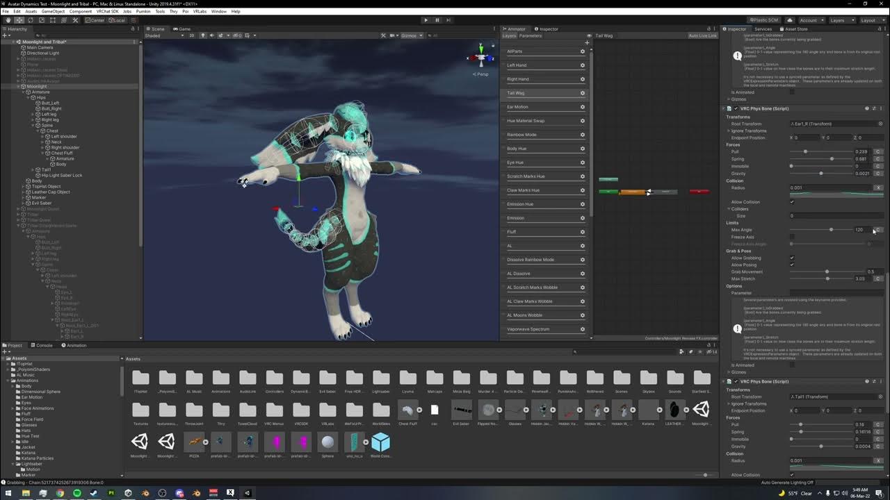 VRChat - Avatar Dynamics - PhysBones Conversion (Avatars 3.0) - YouTube