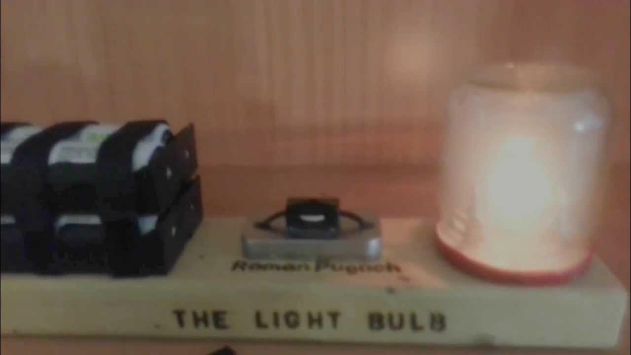 The Light Bulb - Science Fair Project 2013 - YouTube