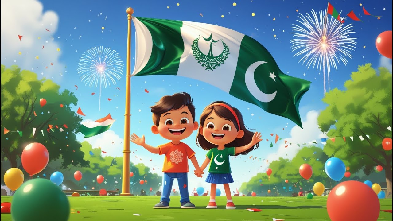 14 August poem | Independence day | for Children Kids Songs & Nursery ...
