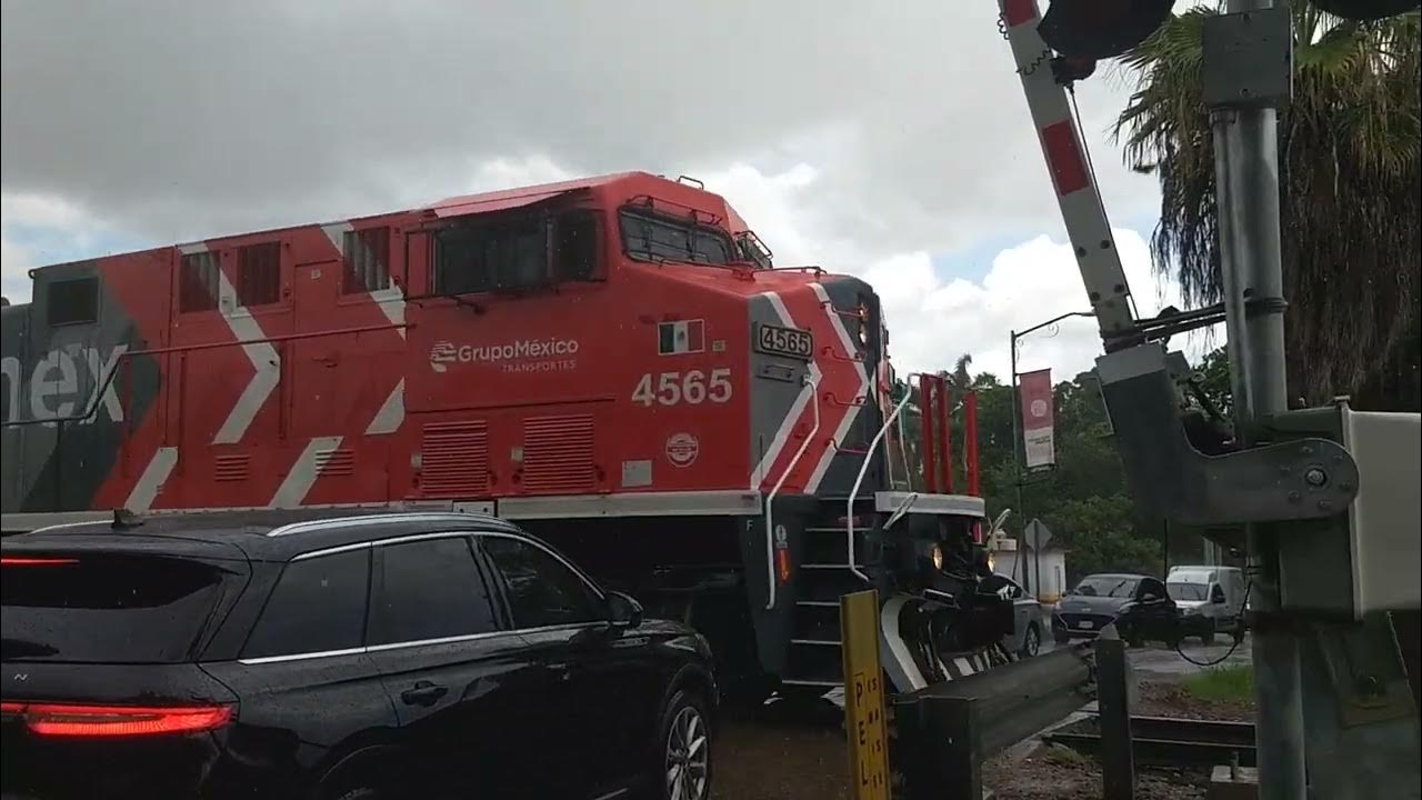 incompleto Directo Empalme Guadalajara FXE 4565 FXE 4507 FXE 4124 Rumbo Sur - YouTube