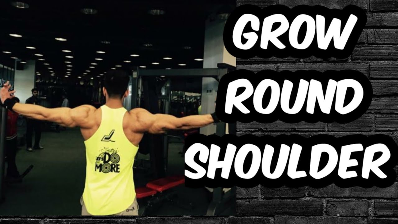 HOW TO BUILD SHOULDER(DELTOIDS) LET'S FOLLOW ME. .(MUSCLE GROW SERIES ...