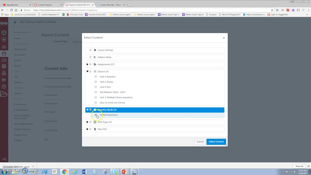 Creating A Test Bank In Canvas YouTube Creating A Test Bank In Canvas YouTube