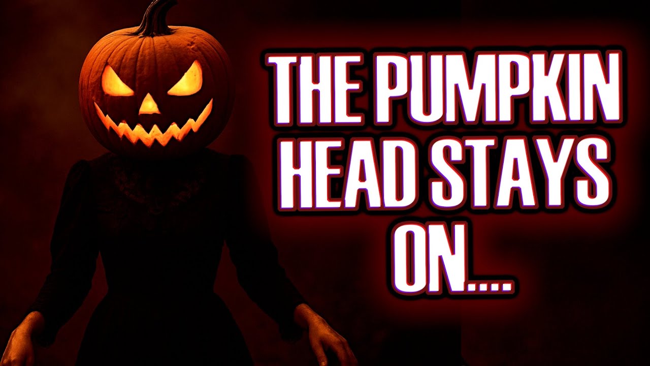 The PUMPKIN HEAD stays on | Spooky Halloween Story | By Lady Spookaria ...