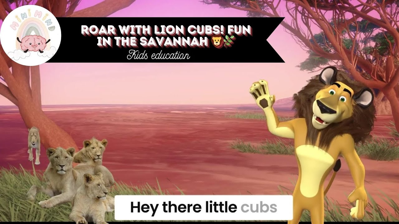 Lion Adventures: Roaring Fun in the Savannah | Learn About Lions with ...