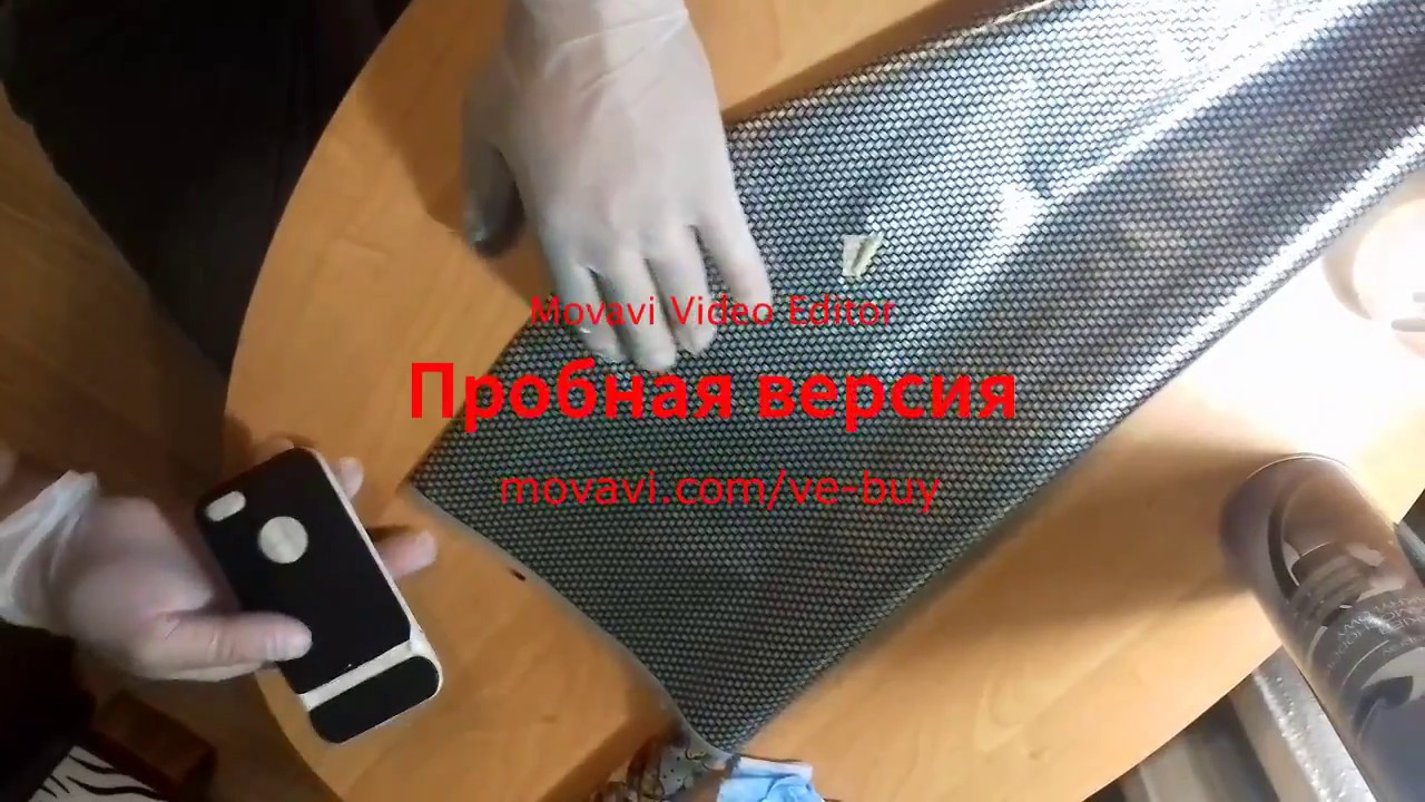 Чехол из карбона для айфона ( Аквапринт ) - YouTube