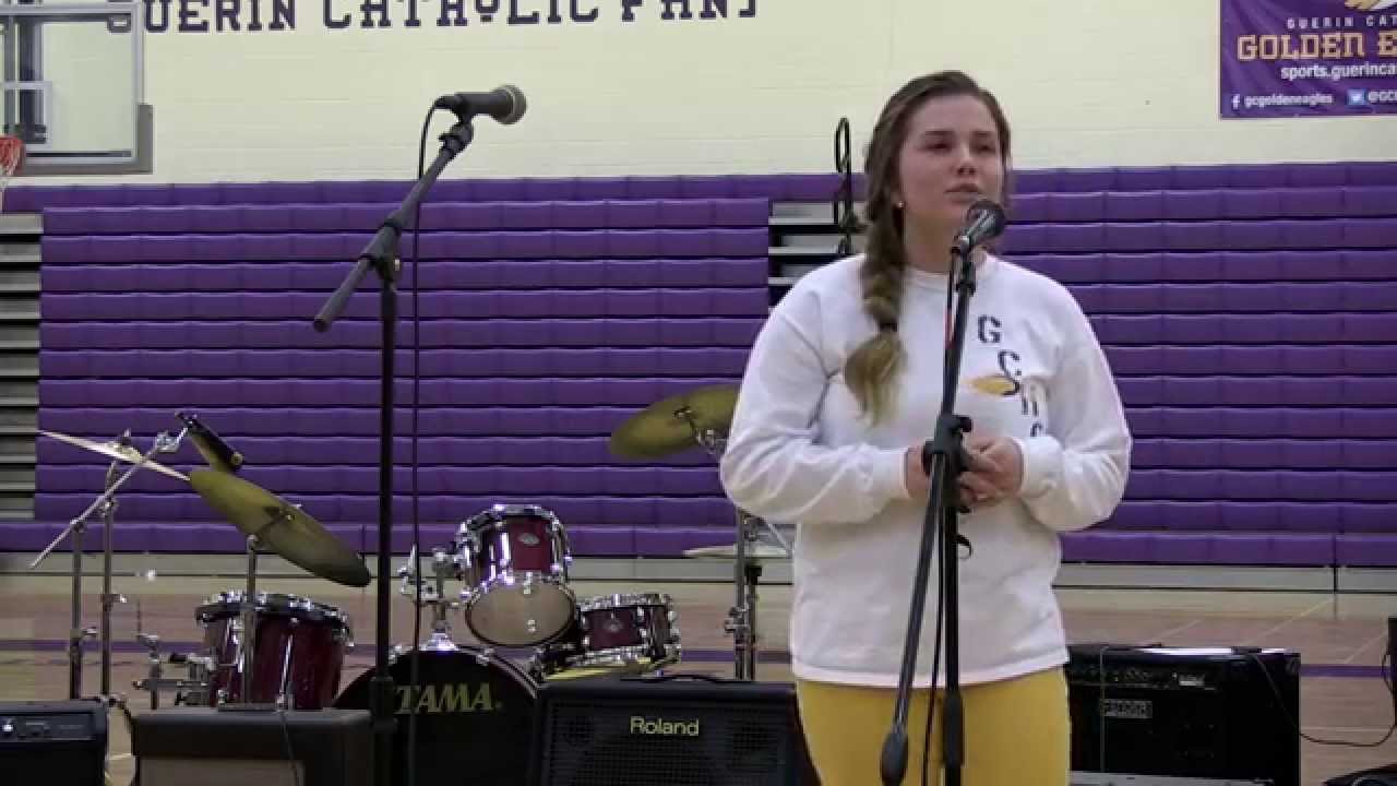 Audrey Cross Guerin Catholic Talent Show 2015 - YouTube