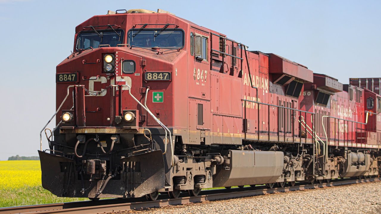 Awesome K5HL! CP 8847 West, CP 149 at Indus, AB - YouTube
