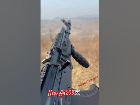 India new Assault Rifle Launh Ak203#new#ak203 #launch#indianarmy#rap#top#bsf#crpf#para_SF# ...