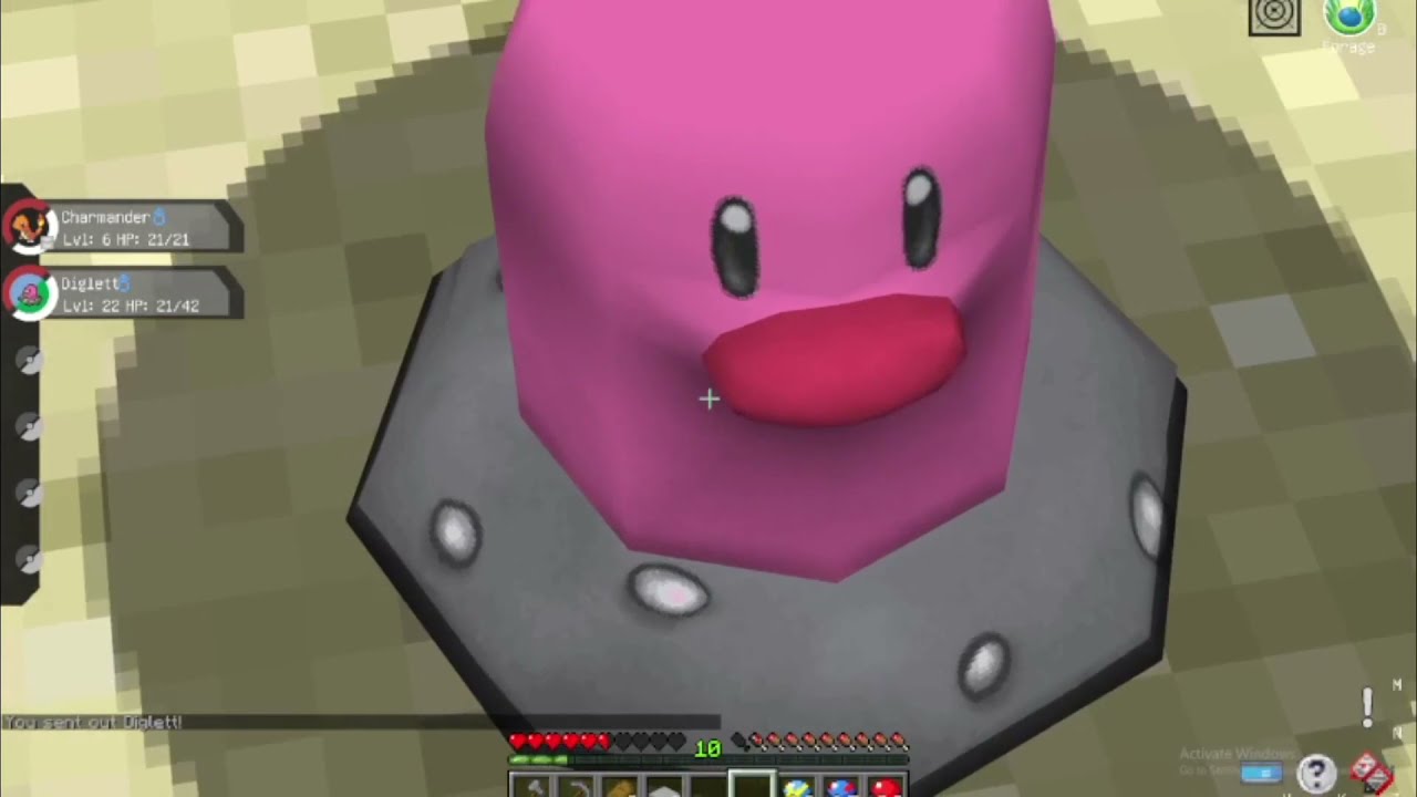 Pixelmon Gotta Catch Em All Episode 1 (Gen 1) (CAUGHT A PINK DIGLETT :O) !! - YouTube