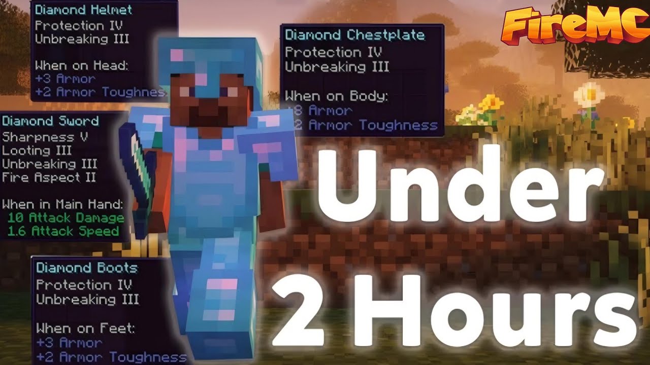 How to Grind Easily In Any SMP | GRINDING Tips in fire mc - YouTube