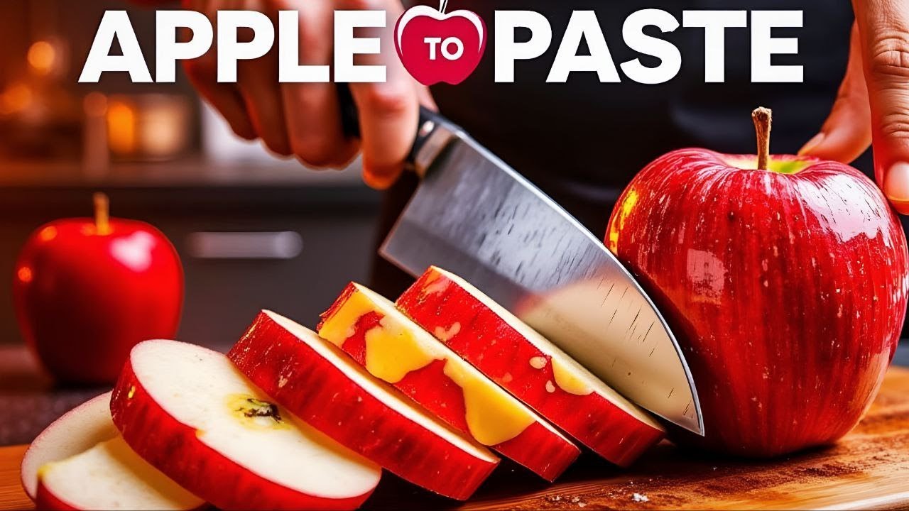 Day 13 of cutting food until it‘s Paste - Today: Apple - Normal Speed ...