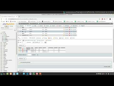 How to drop foreign key in mysql - YouTube