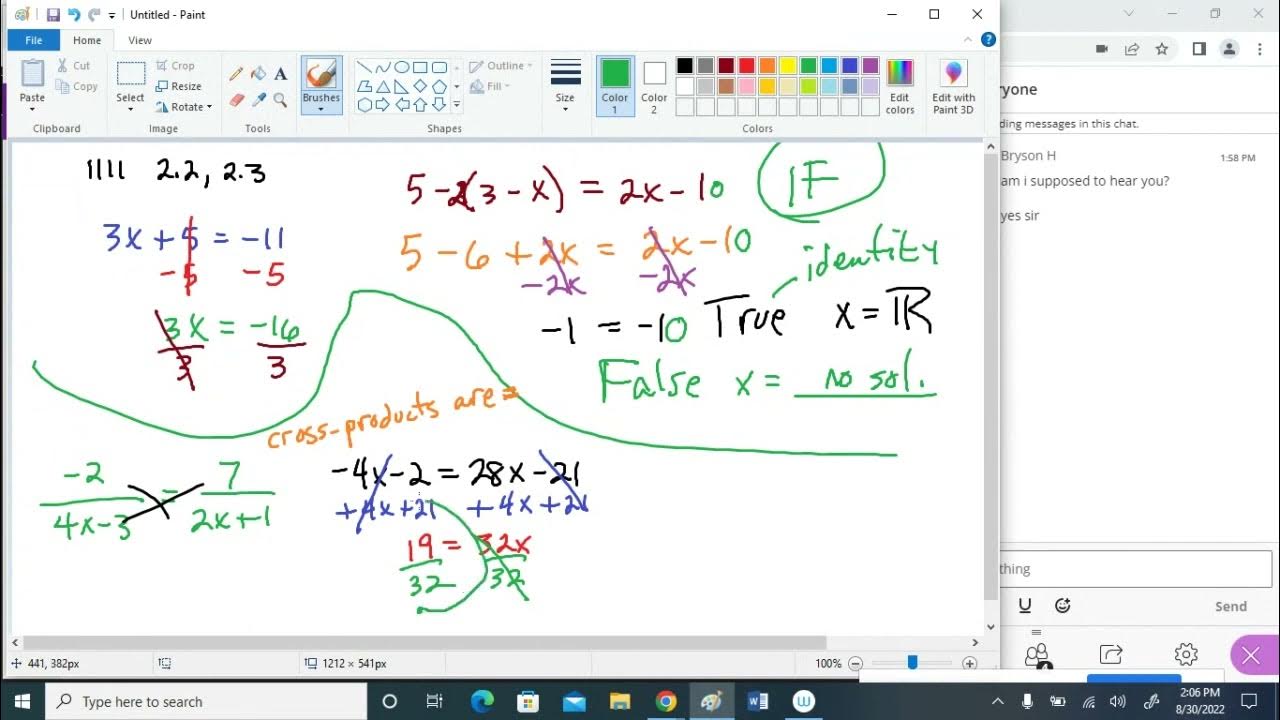MATH1111 2.2, 3A - YouTube