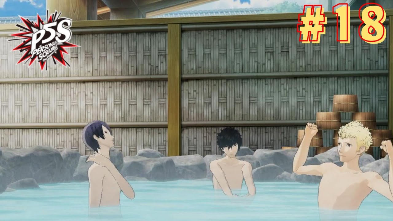 長旅の合間の温泉って最高…！【P5S】18 - YouTube