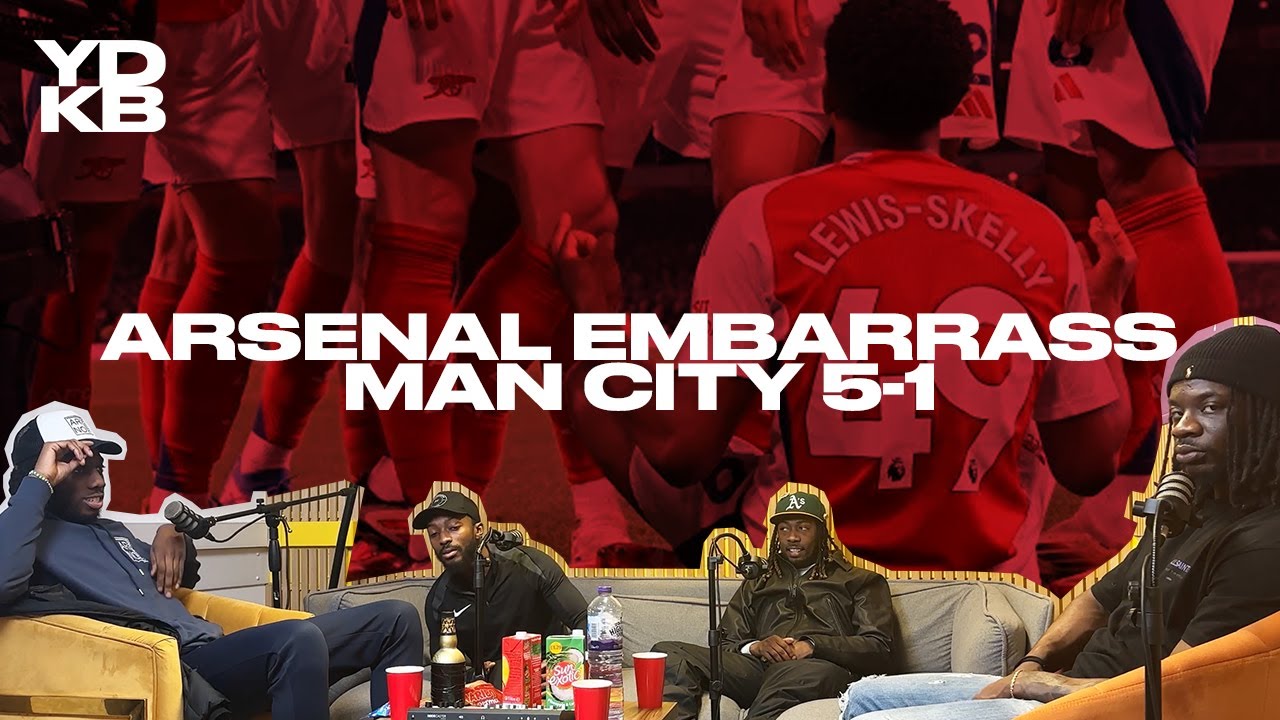 Arsenal Humble Manchester City in Historic League Match | YDKB Podcast ...