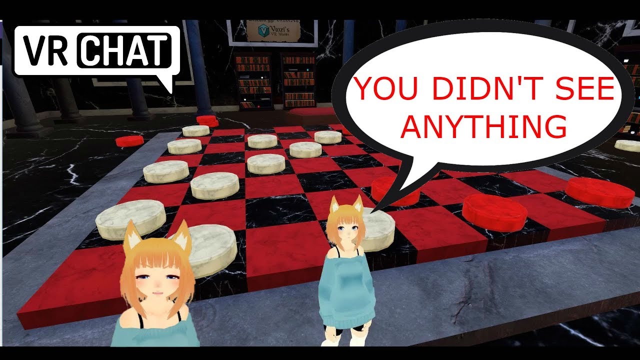VRChat Funny Moments #12 - Checkers, Interview, & Story Time - YouTube