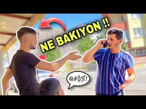 TÜRKİYE’DE DİK DİK BAKMA ŞAKASI !! (Şaşıracaksınız) !!