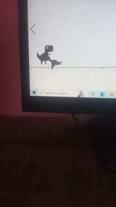 chrome dinosaur game main 36767 highest score hai - YouTube