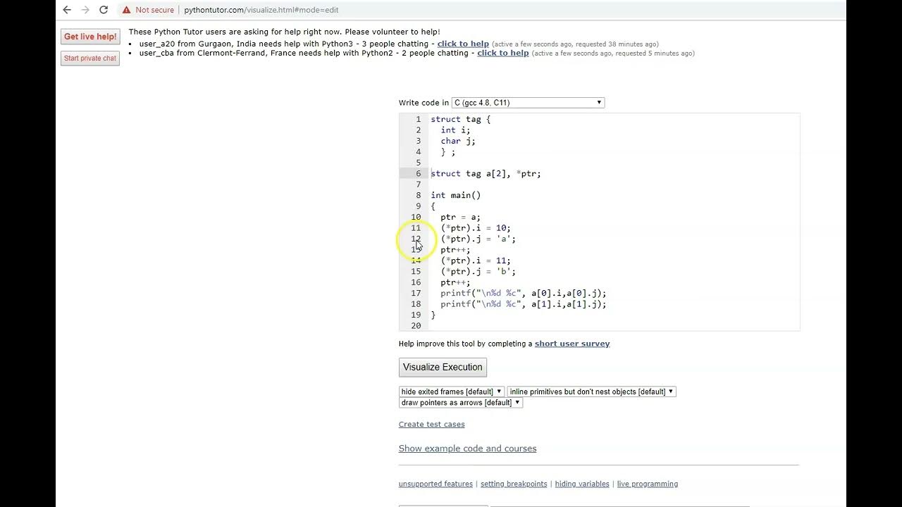 Structure Pointer, Pointer to a Pointer, Function Pointer - YouTube
