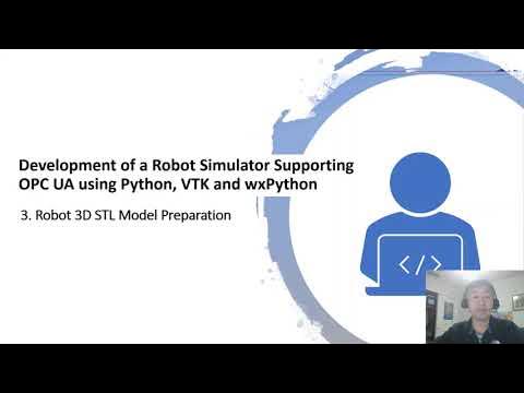 Tutorial 3 --- Prepare Robot 3D Model for Python/VTK Robot Simulator ...