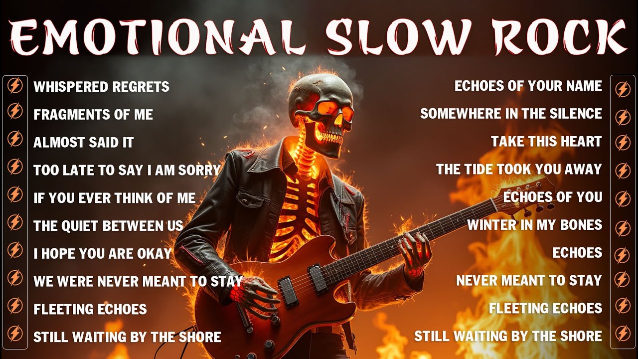 Sad Rock Ballads | The Most Beautiful Slow Rock Melodies Ever | Slow ...