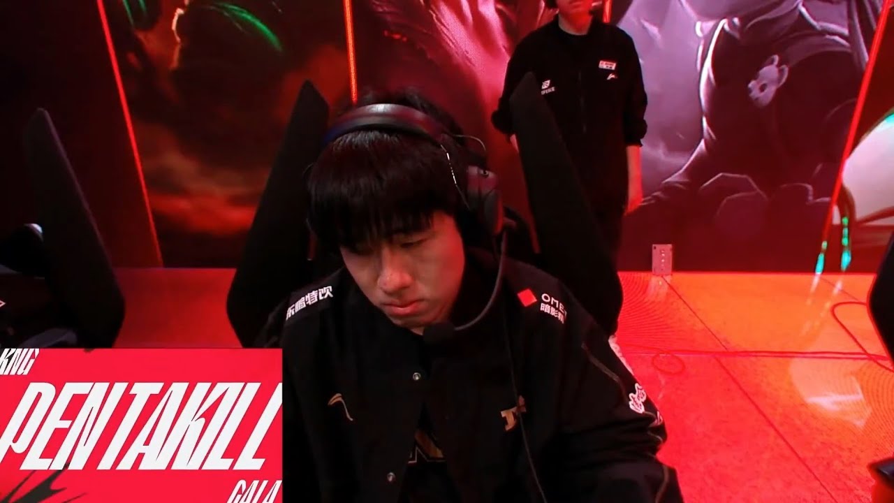 GALA không còn "GALA Cười" với pha Pentakill hủy diệt TheShy và WBG | RNG vs WBG - YouTube