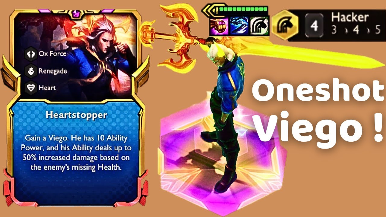 Nihius Tft ⭐⭐⭐ Oneshot Viego 4 Hacker 5 Renegade Team Tft Set 8