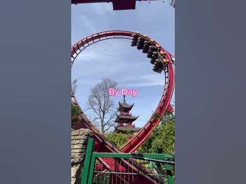 Is this the prettiest loop de loop in a theme park? The demon @tivoli # ...